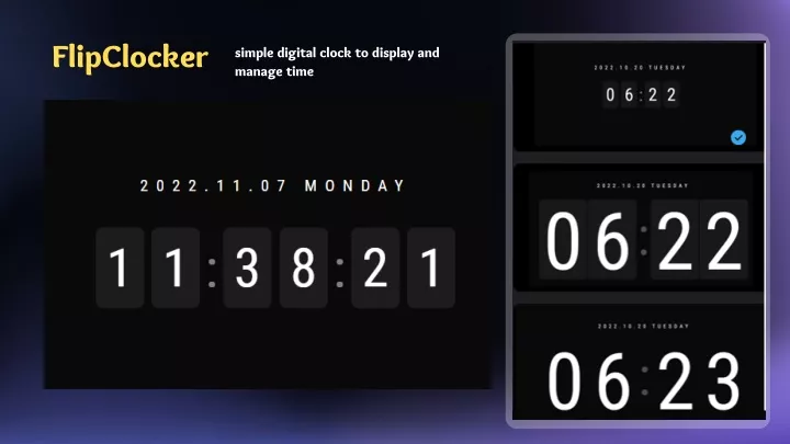 PPT - Make Your DesktopIpad Device Screen Look Like a Flip Clock ...