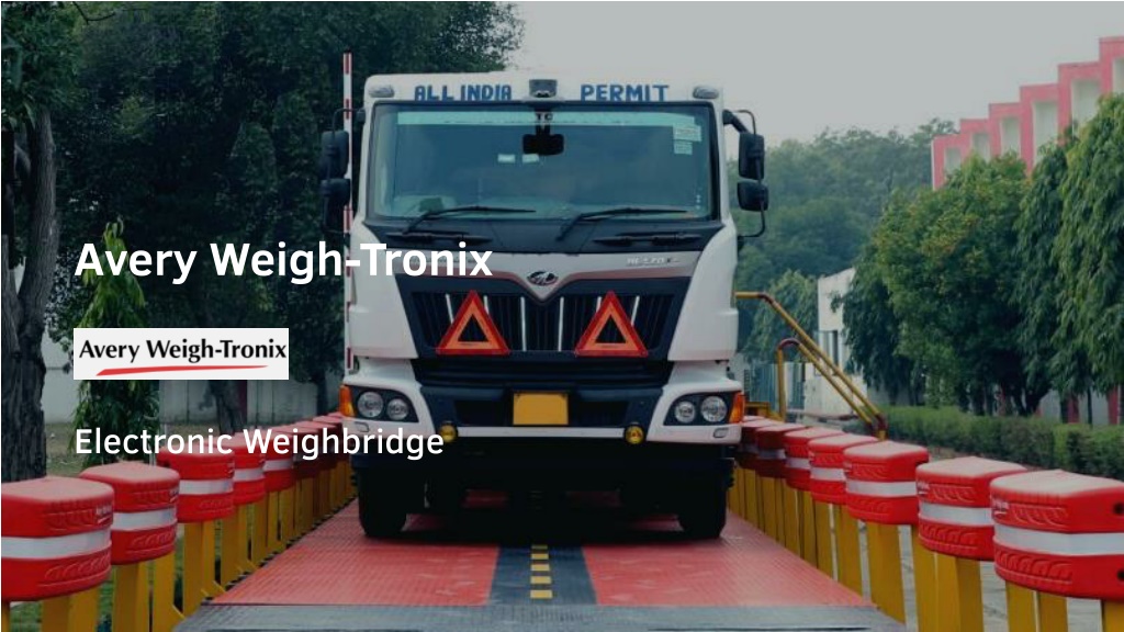 PPT - Portable Weighbridge Manufactured by Avery India PowerPoint ...