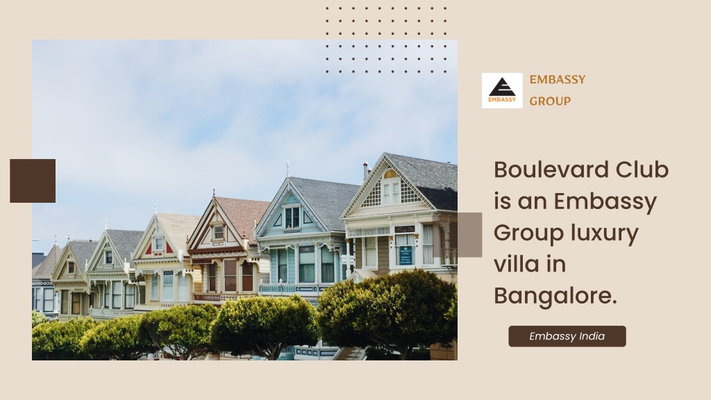 PPT - Boulevard club Luxury Villas in Bangalore. PowerPoint ...
