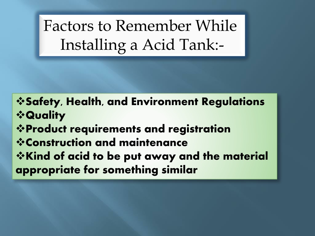 PPT - Acid Storage Tank,Sulfuric Acid Tank,Nitric Acid Tank ...