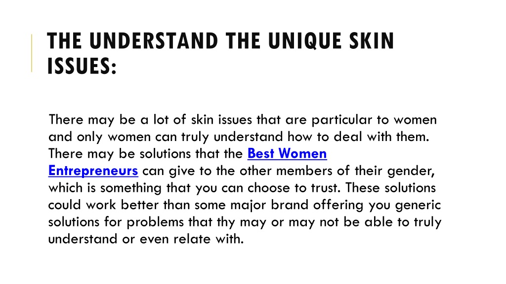 PPT - How to Find the Right Solutions for All Your Skin Care Needs ...