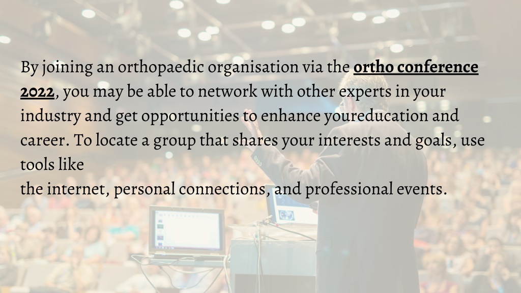 PPT - _Professional Orthopedic Organizations PowerPoint Presentation ...