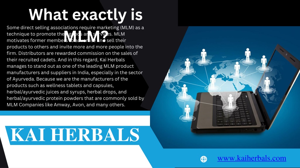 PPT - MLM Herbal Products Manufacturers in India PowerPoint ...