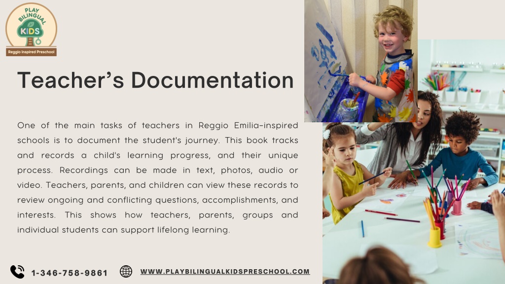 PPT - Benefits of Reggio Emilia Playschool For Children PowerPoint ...