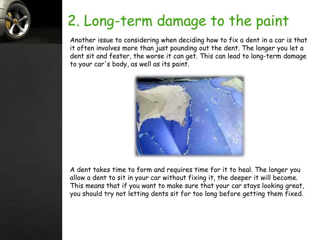 PPT - Is it worth fixing a dent PowerPoint Presentation, free download ...