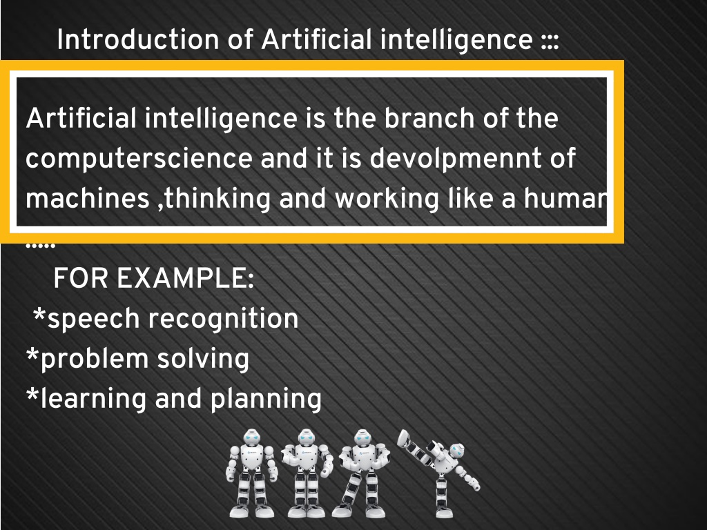 PPT - AI SHORT PPT PowerPoint Presentation, free download - ID:11734999