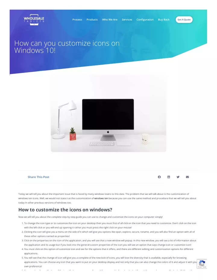 PPT How Can You Customize Icons On Windows 10 PowerPoint