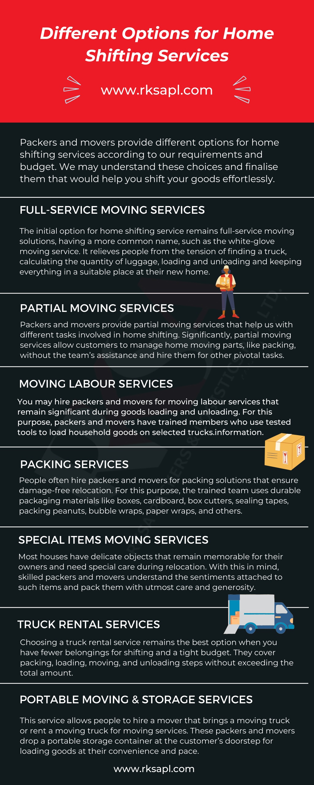 PPT - Different Options for Household Shifting Services | RKSA Packers ...