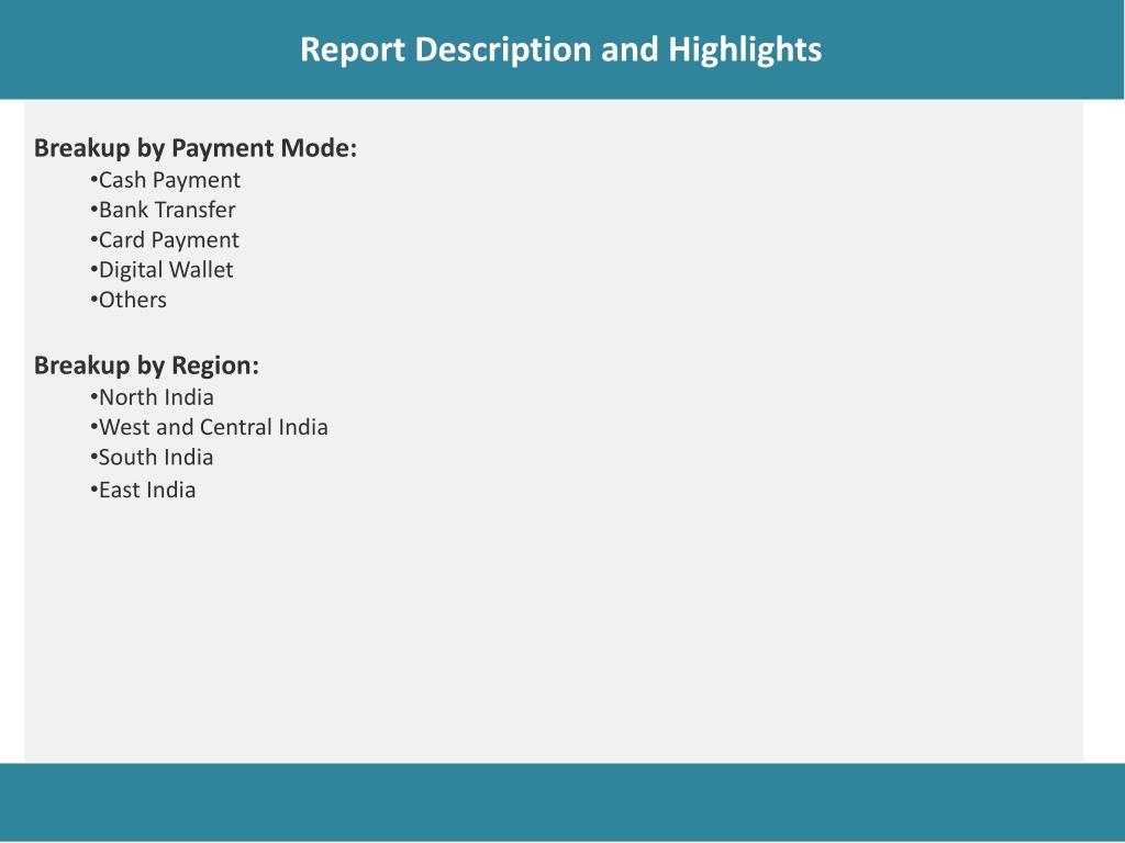 PPT - India E-Commerce Market Research and Forecast Report 2022-2027 ...