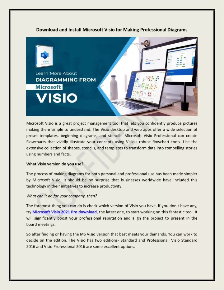 PPT - Download and Install Microsoft Visio Professional PowerPoint ...