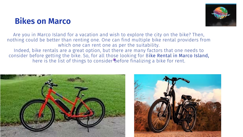PPT - Bike Rental On Marco Island | Marco Fun PowerPoint Presentation ...