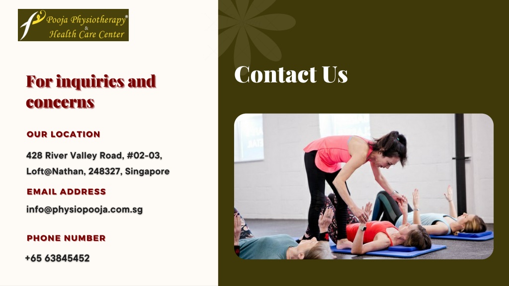 PPT - Affordable Physiotherapy Services Singapore PowerPoint Presentation - ID:11742510