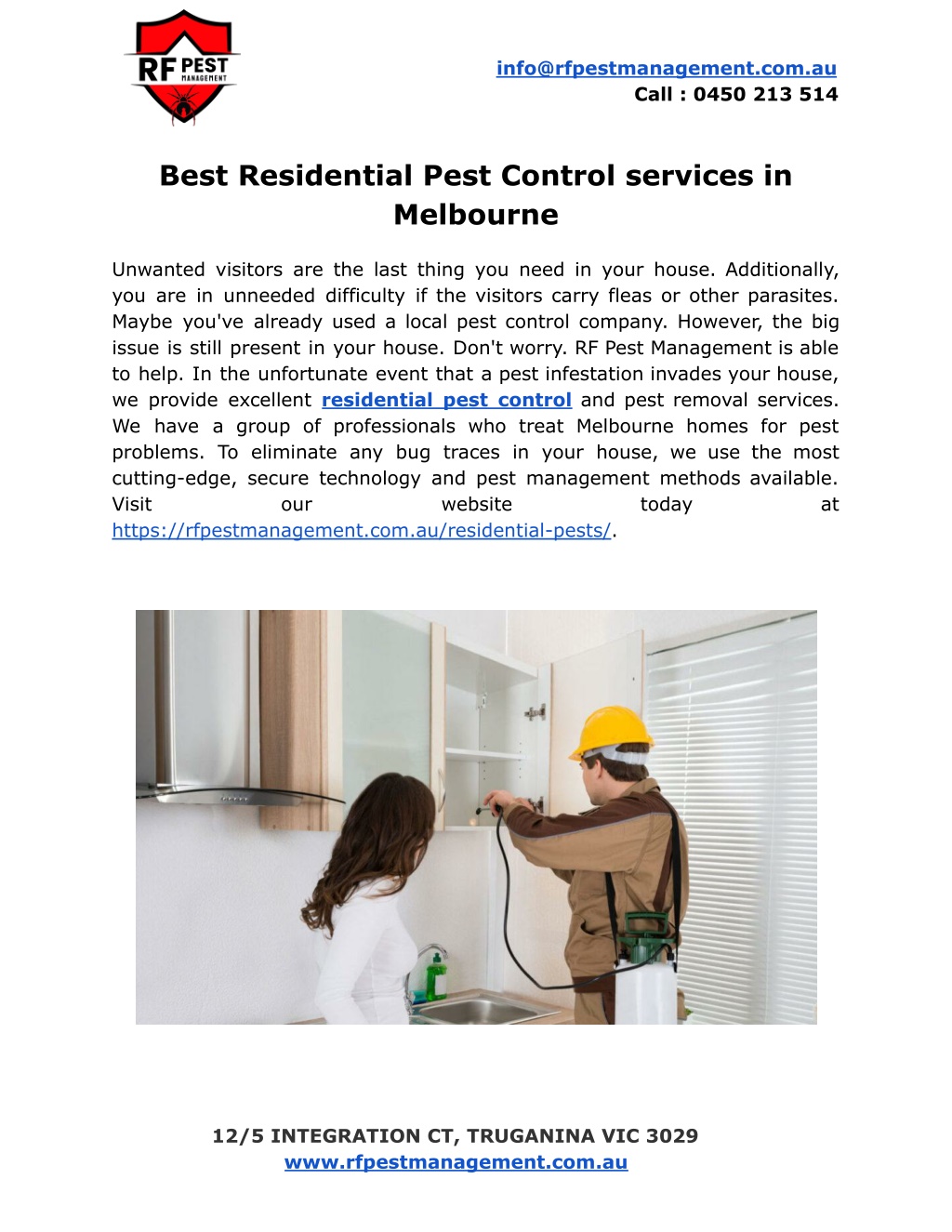 PPT - Best Residential Pest Control services in Melbourne PowerPoint ...