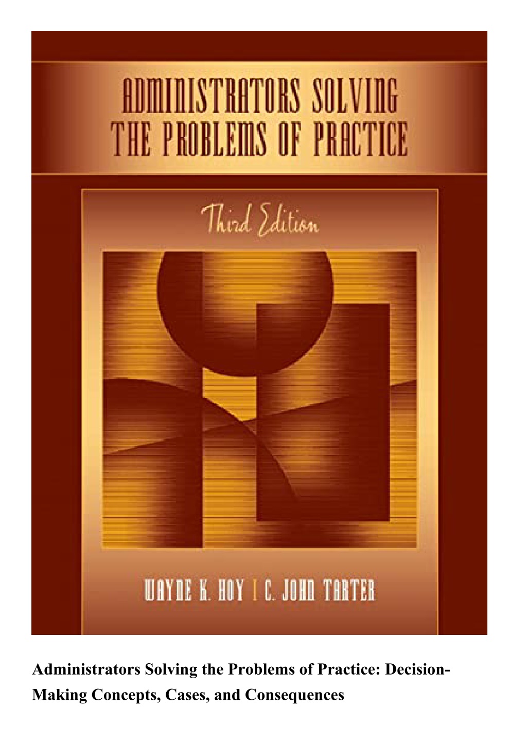 PPT - DOWNLOA T Administrators Solving the Problems of Practice ...