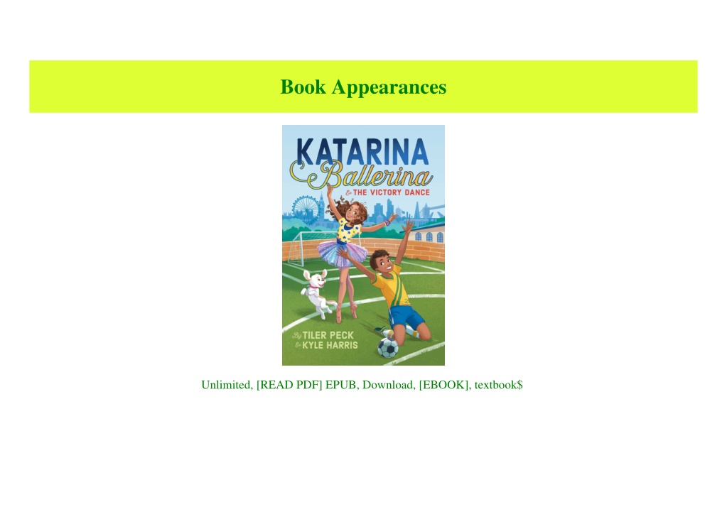 PPT - ((Read_[PDF])) Katarina Ballerina & the Victory Dance (2) Online ...