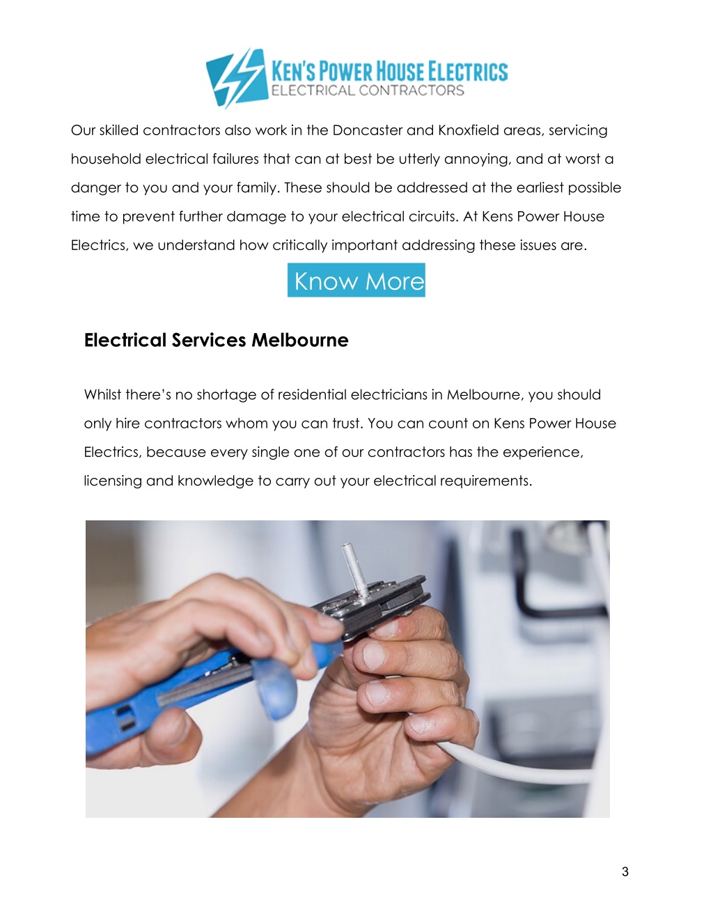 PPT - Hire The Best Electrical Contractors In Melbourne PowerPoint ...
