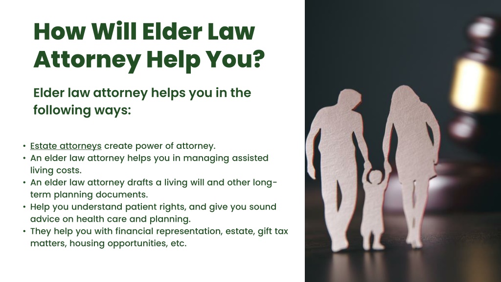 PPT - Elder Law Attorneys Help Families Care for Aging Relatives ...