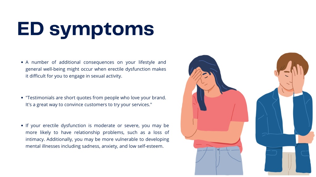 PPT - Most common symptoms of erectile dysfunction PowerPoint ...