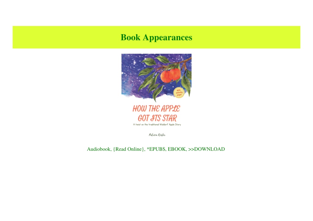 PPT - textbook$ How The Apple Got Its Star A twist on the traditional ...