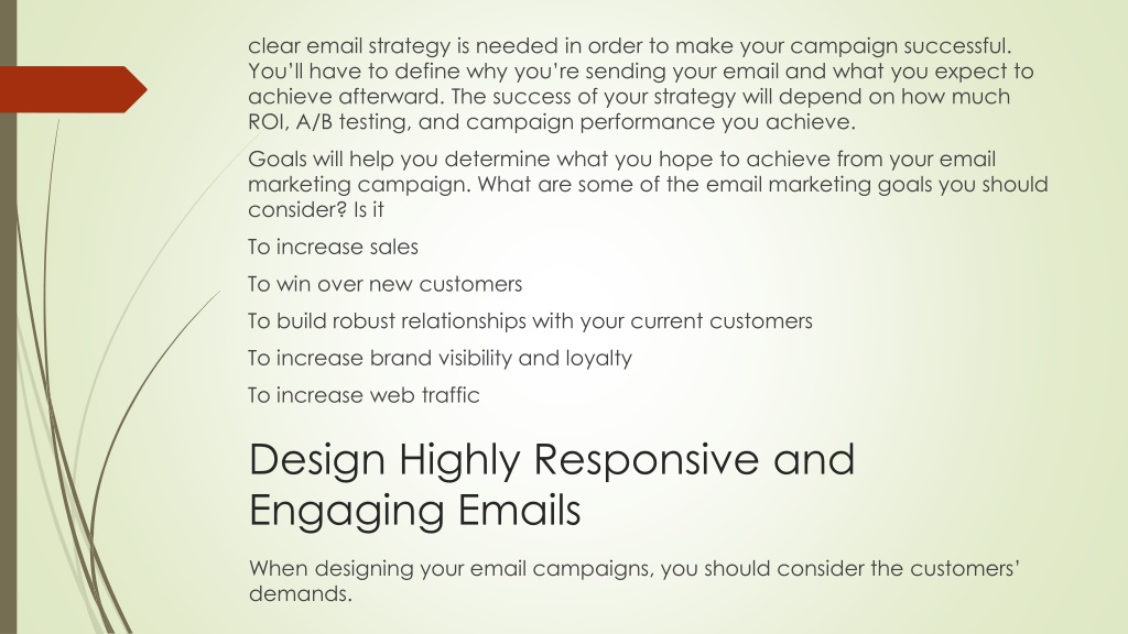 PPT - How to Develop a Powerful Email Marketing Strategy from Scratch ...
