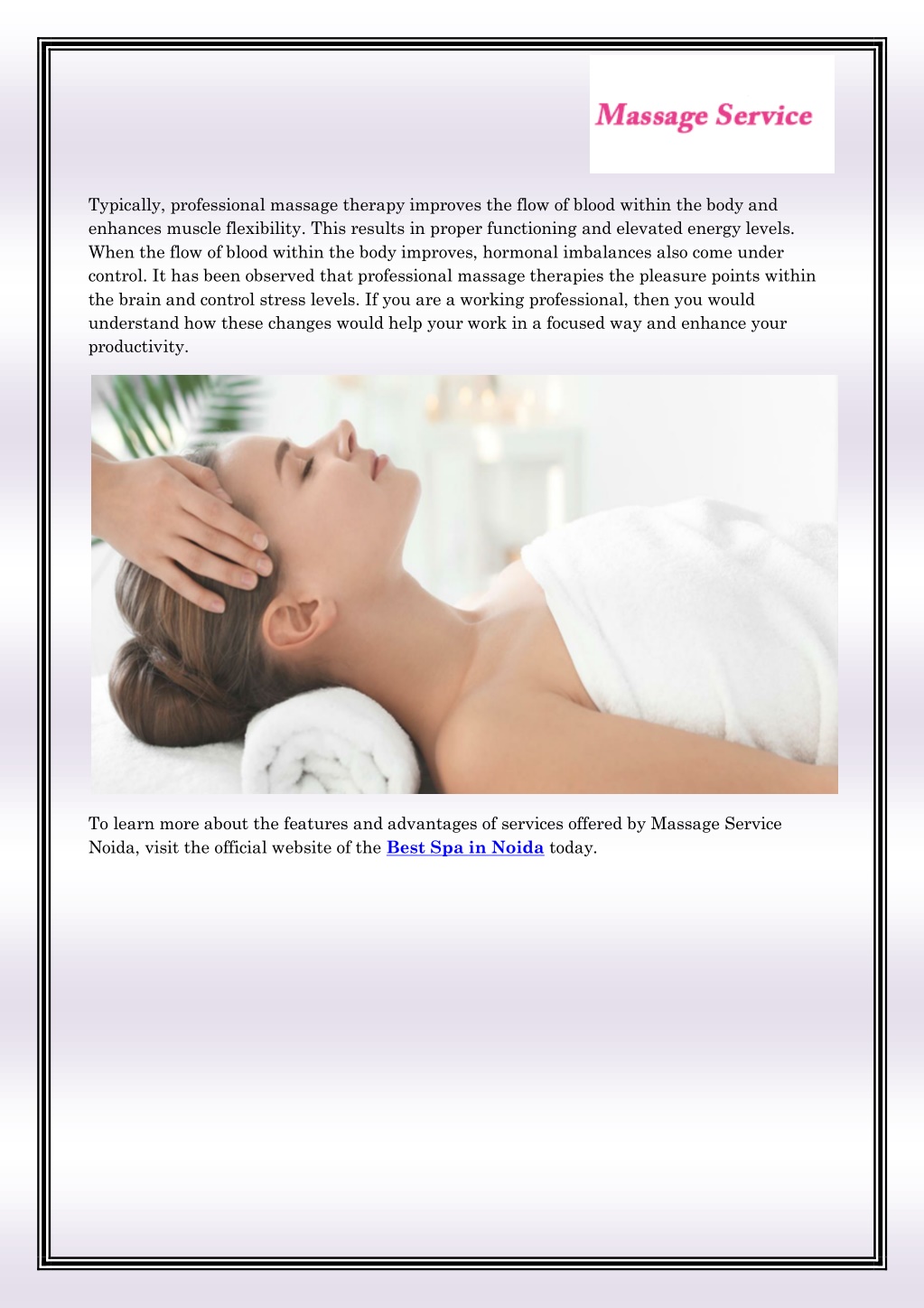 PPT - Best Spa in Noida PowerPoint Presentation, free download - ID ...