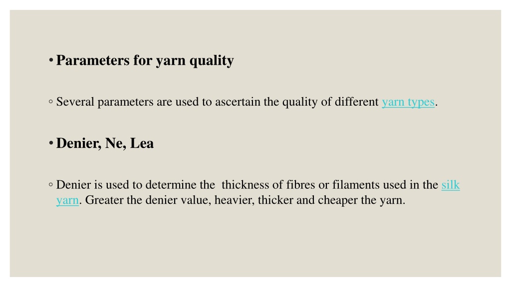 PPT - Do you know these facts about yarns PowerPoint Presentation, free ...