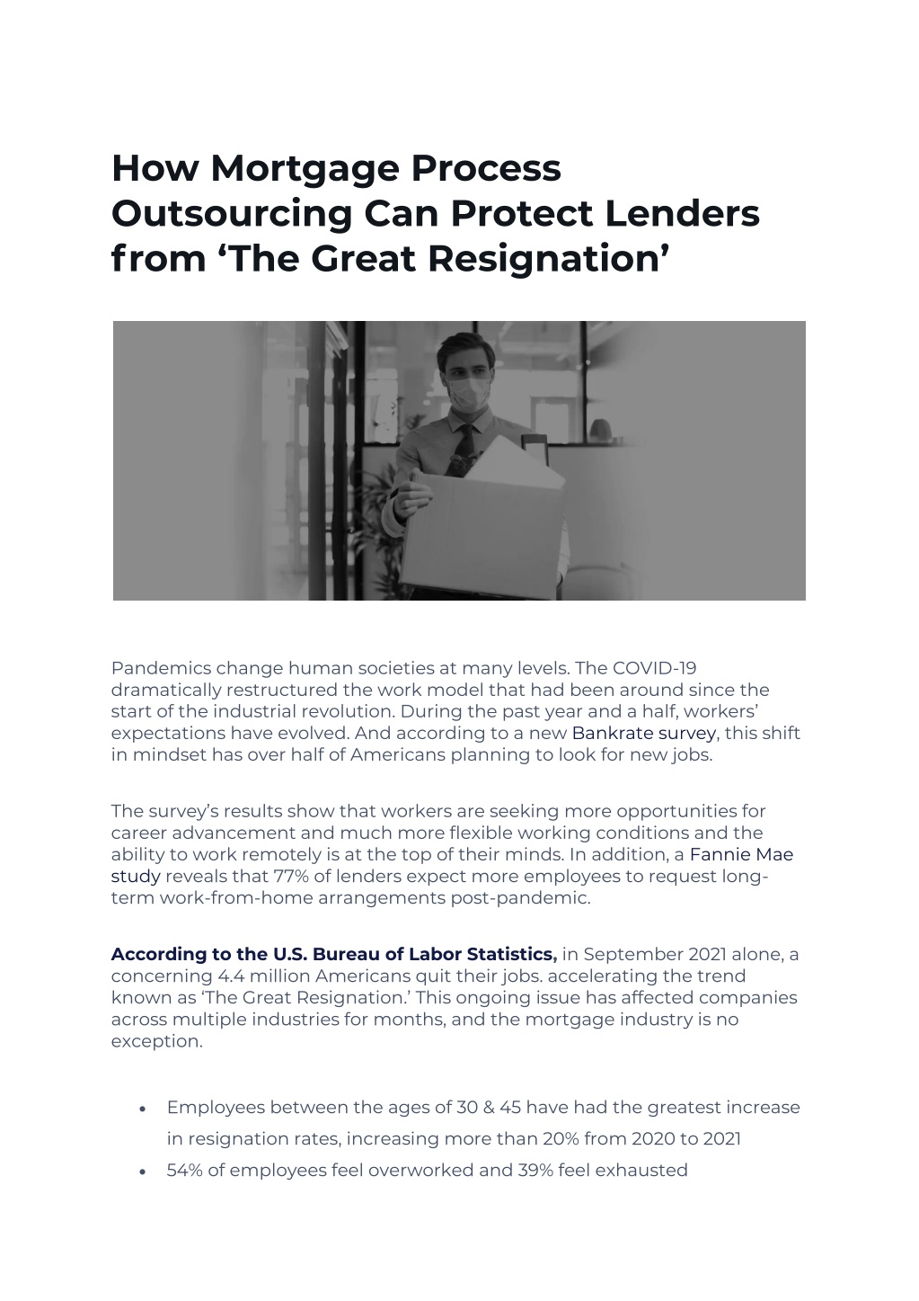 PPT - How Mortgage Process Outsourcing Can Protect Lenders from ‘The ...