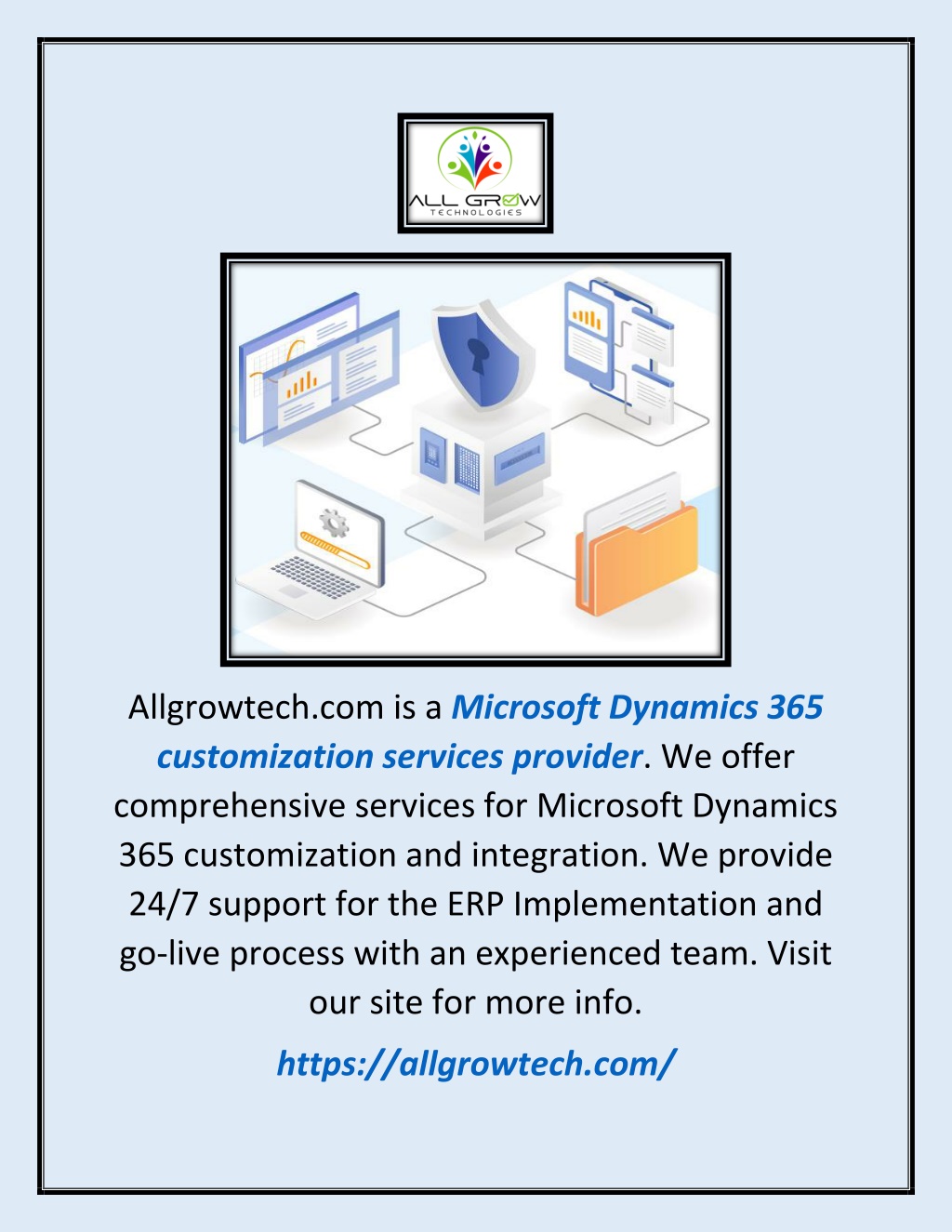PPT - Microsoft Dynamics 365 Customization Services Provider | Allgrowtech.com PowerPoint ...