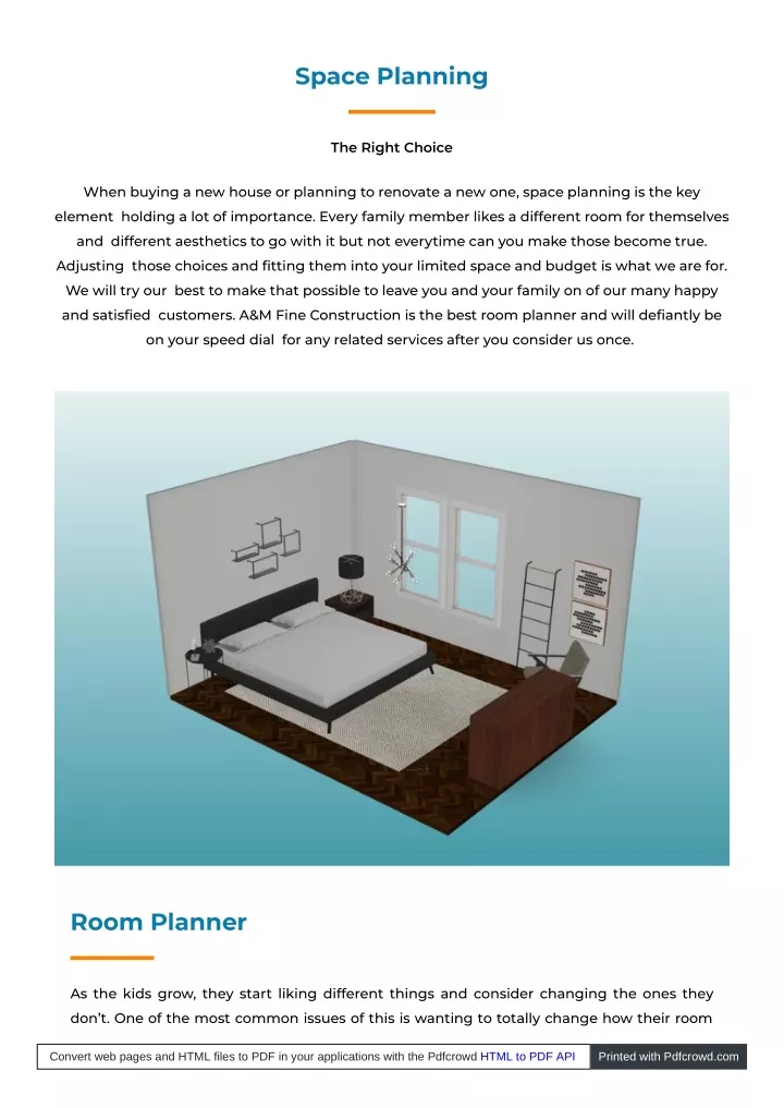 PPT - For the Space Planning Find the Best Room Planner PowerPoint ...
