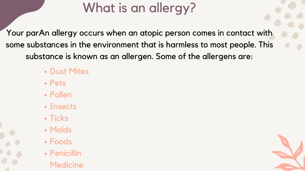 PPT - Are you interested to know about the types of Allergy testing? If ...