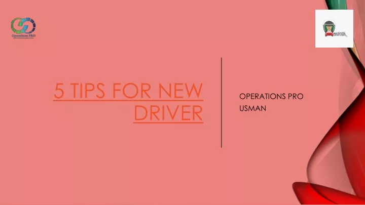PPT - 5 tips for new driver PowerPoint Presentation, free download - ID ...