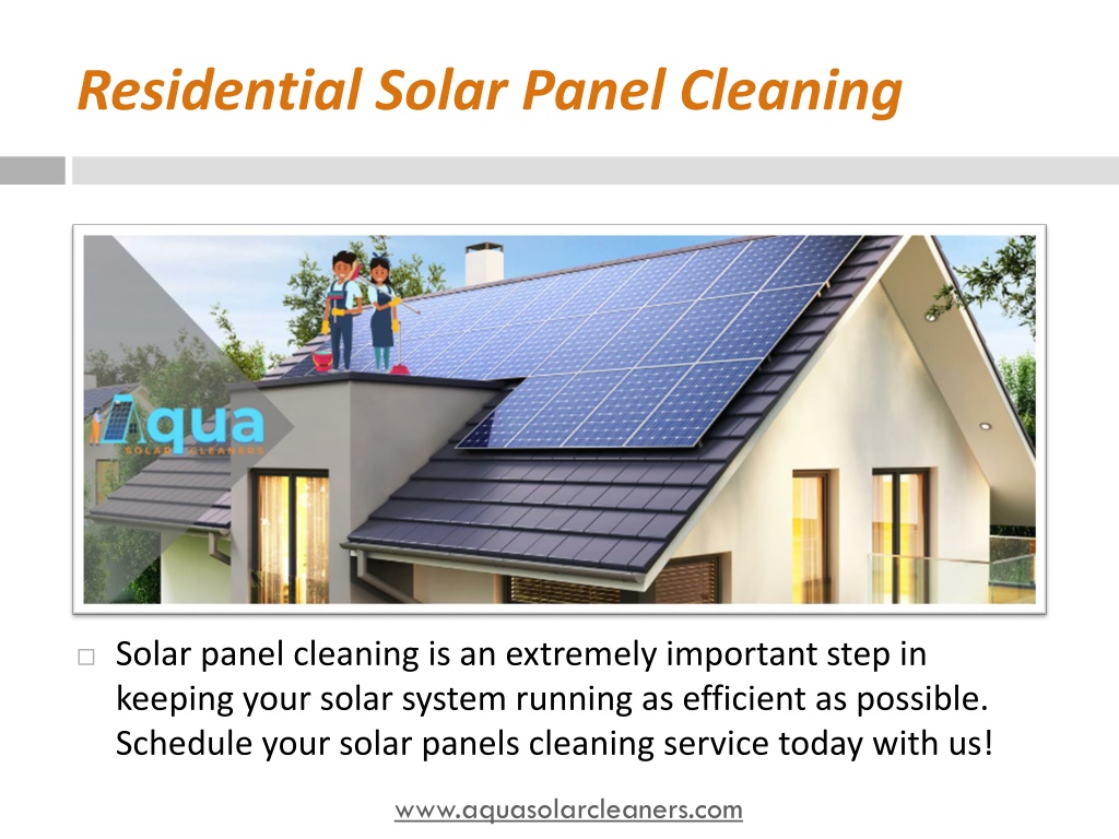 PPT - Solar Panel Cleaning Services by Aqua Solar Cleaners PowerPoint ...