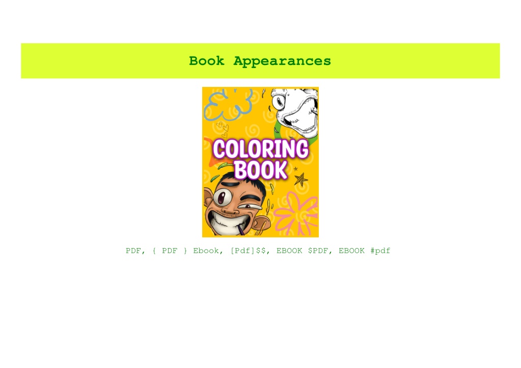PPT - (READ)^ Coloring Book PDF eBook PowerPoint Presentation, free ...