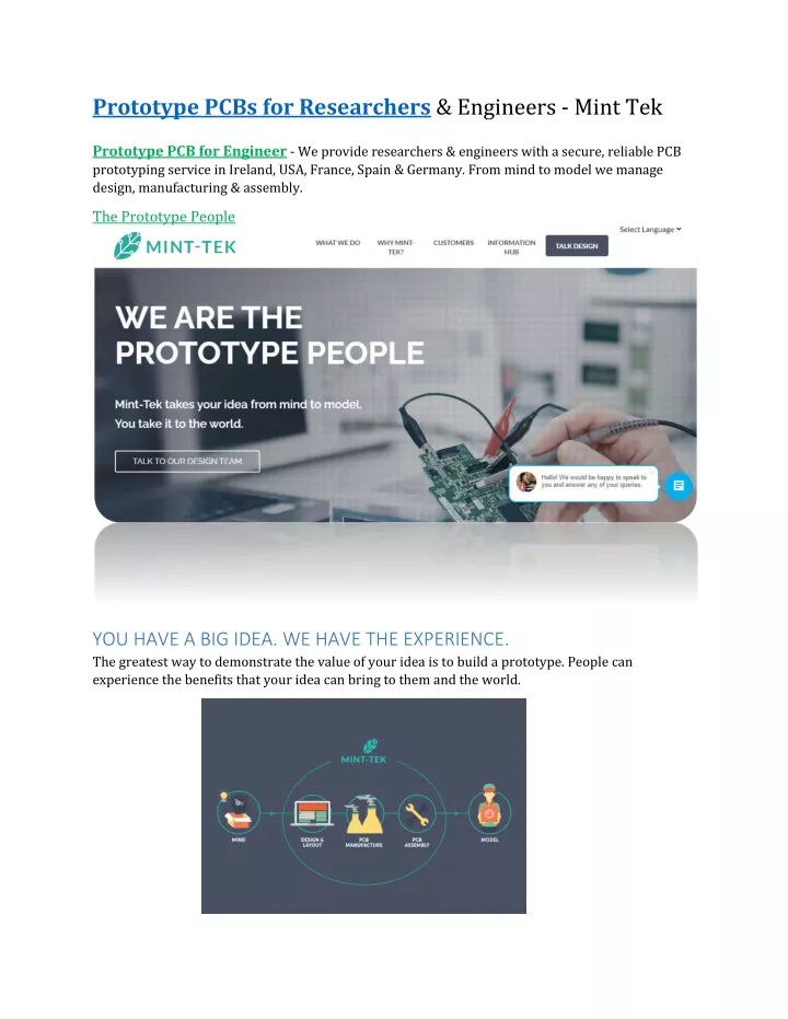 PPT - PCB prototyping service Ireland PowerPoint Presentation, free download - ID:11755781