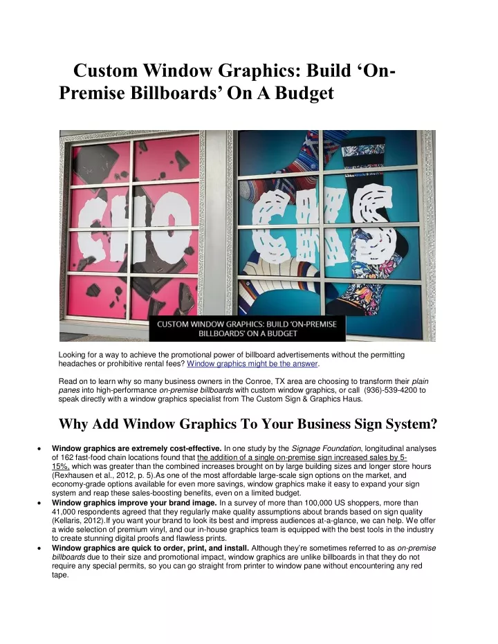 PPT - Custom Window Graphics PowerPoint Presentation, free download ... PPT - Custom Window Graphics PowerPoint Presentation, free download ...