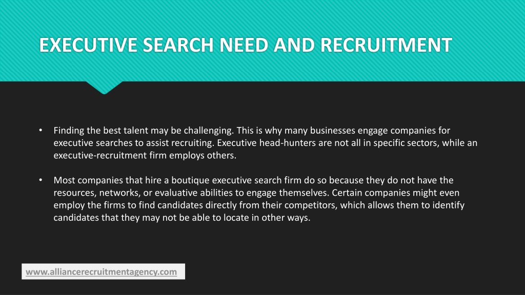 PPT - Looking For Boutique Executive Search? PowerPoint Presentation ...