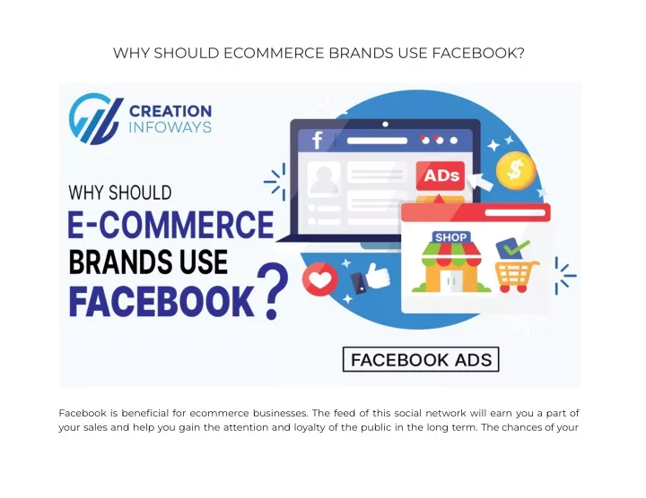 PPT - Why Should Ecommerce Brands Use Facebook? PowerPoint Presentation ...