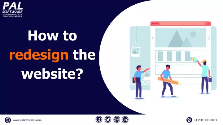 PPT - How to redesign the website? PowerPoint Presentation, free ...