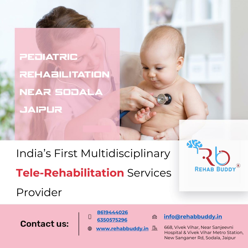 PPT - Pediatric Rehabilitation Near Sodala Jaipur - Rehab Buddy ...
