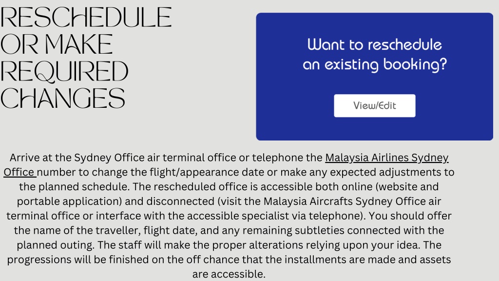 PPT - Malaysia Airlines Sydney Office PowerPoint Presentation, free download - ID:11762518