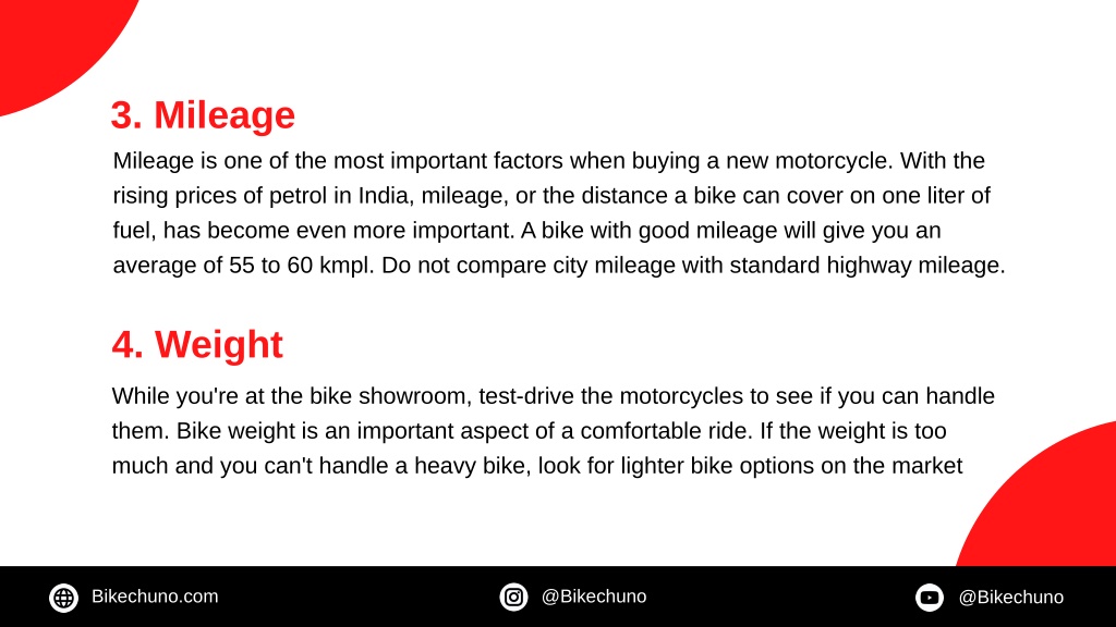 PPT - The Ultimate Motorcycle Buying Guide in India PowerPoint ...