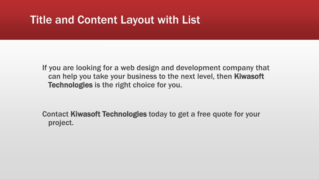 PPT - The Best Web Designing Company in India PowerPoint Presentation ...