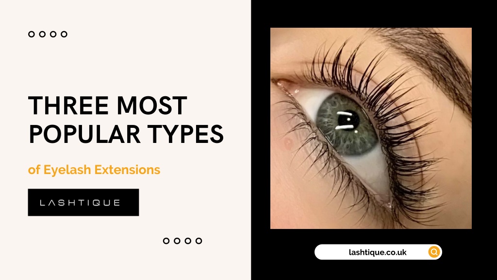 Ppt Three Most Popular Types Of Eyelash Extensions Powerpoint