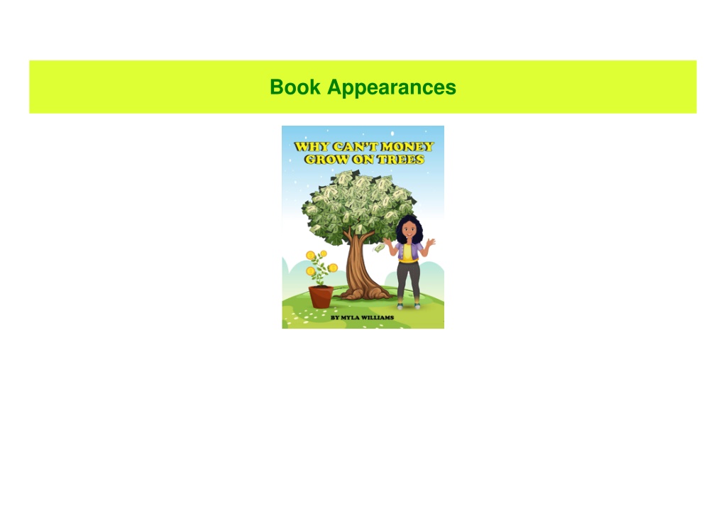 PPT - [Ebook]^^ Why can't money grow on trees [W.O.R.D] PowerPoint ...