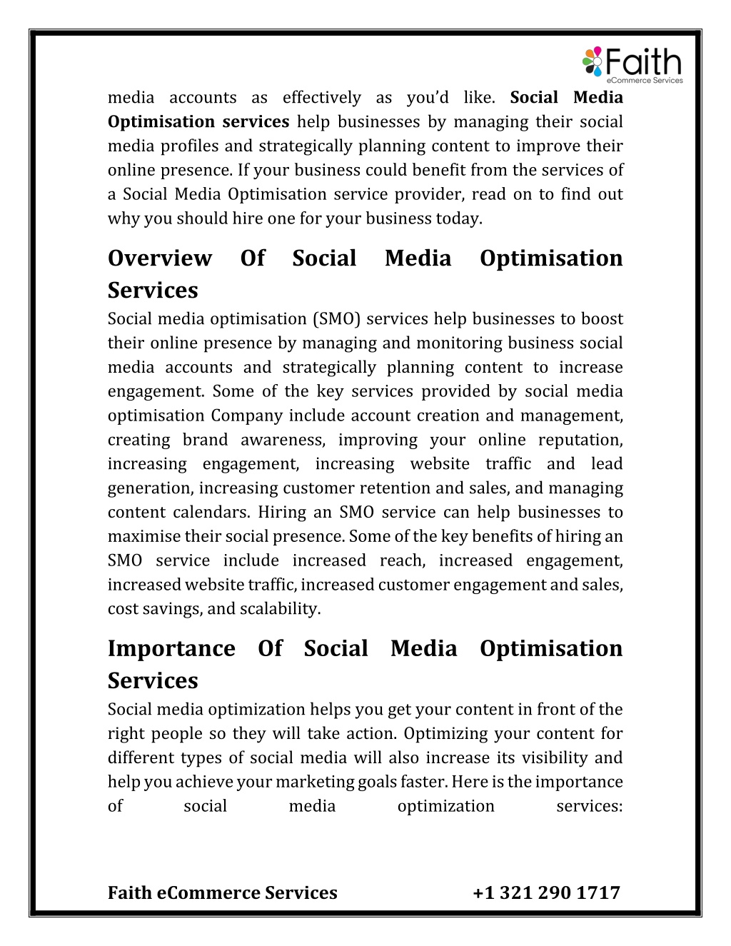 Ppt Why You Should Hire Social Media Optimisation Services For Your Business Powerpoint