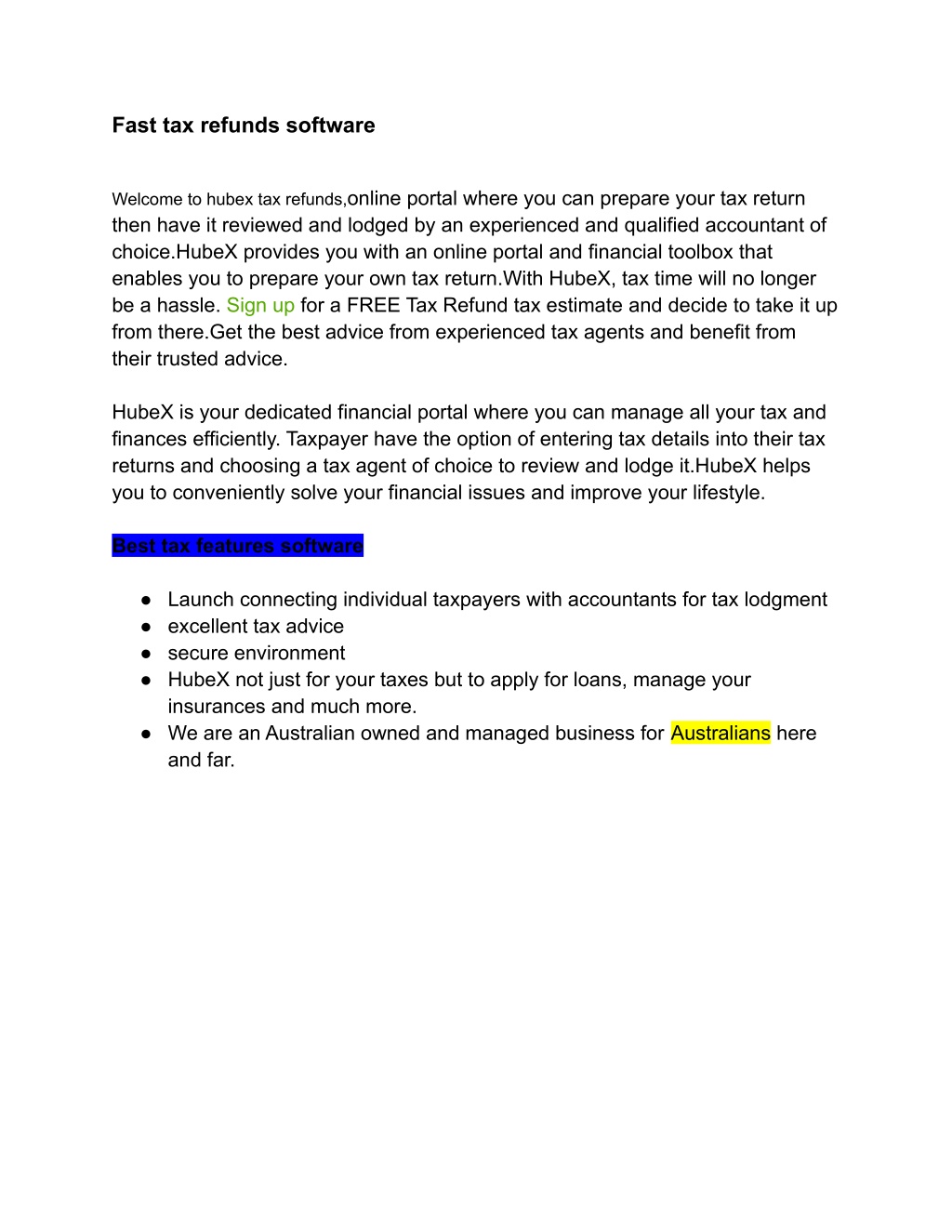 PPT - Best hubex-Fast tax refunds software PowerPoint Presentation ...