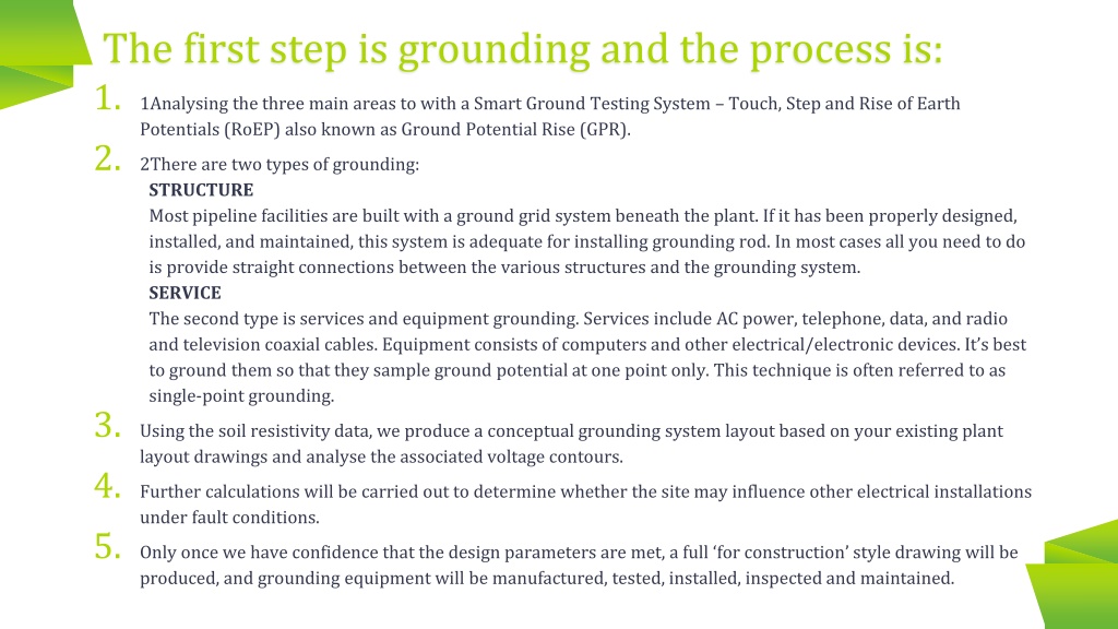 PPT - Does Your Facility Require A Chemical Grounding Rod Solution ...