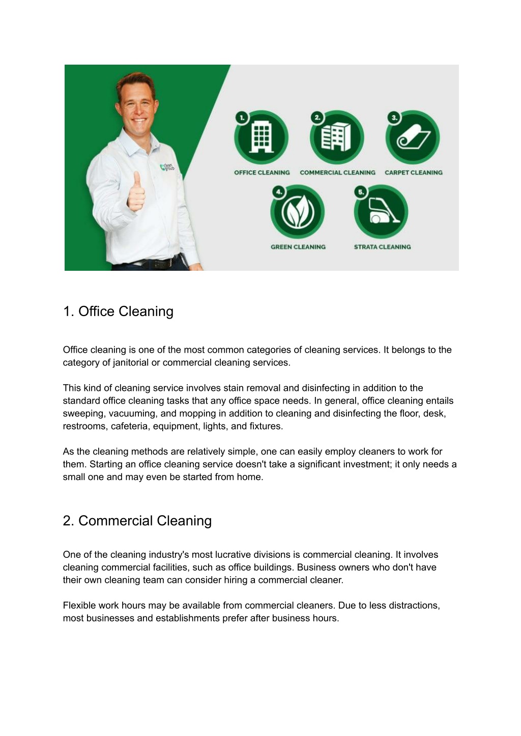 PPT - 5 Business Cleaning Services in Australia [Only Professional ...