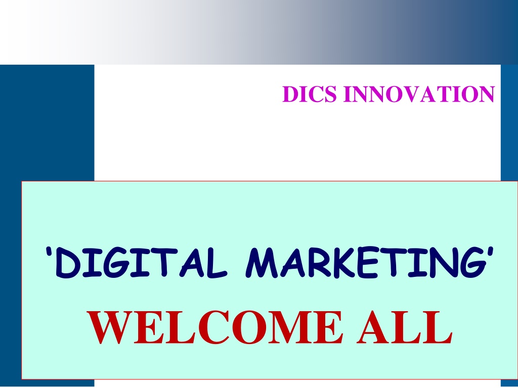 PPT - Digital Marketing PowerPoint Presentation, free download - ID ...