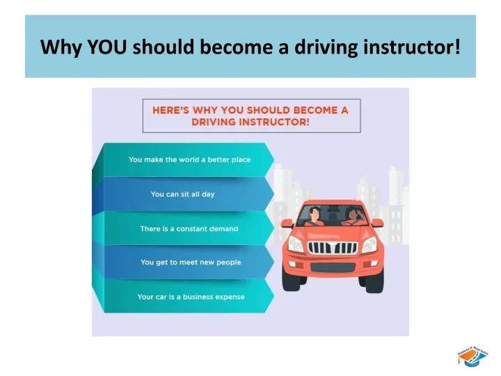 PPT - Why YOU should become a driving instructor! PowerPoint ...